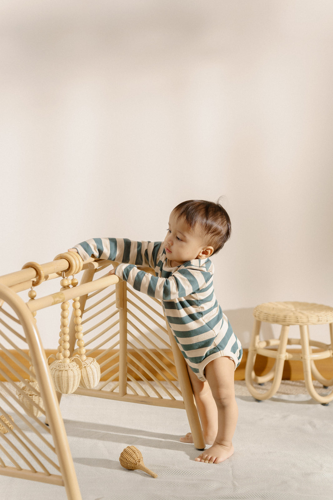 Buy Non-toxic Rattan Play Gym for Kids Online – Cinta Kids