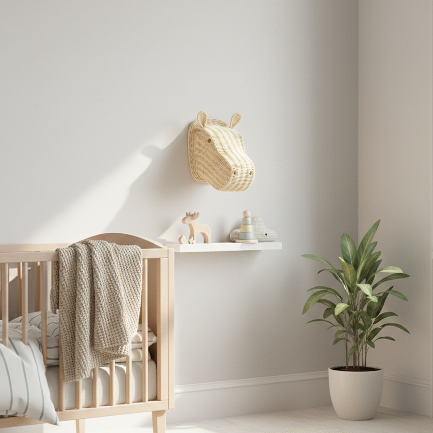 Buy Dodo the Hippo Wall Decor Online for Kids Room | Cinta Kids