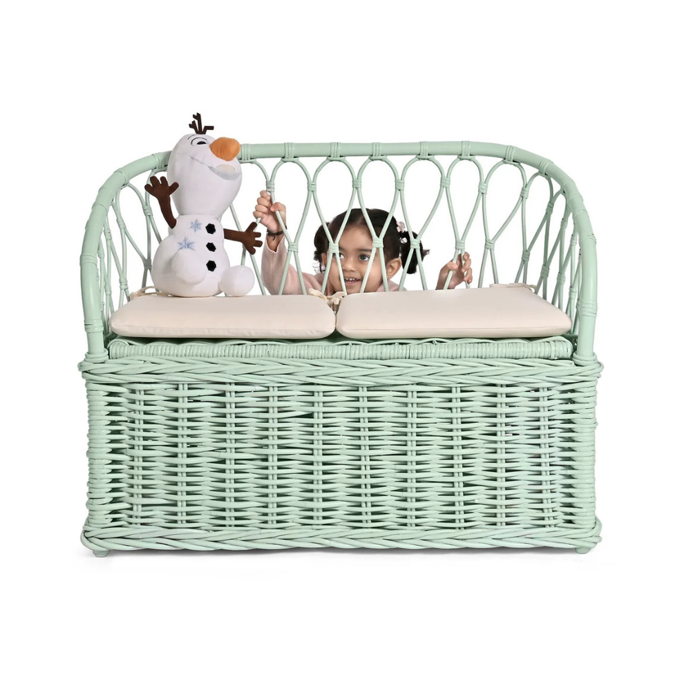 Buy Nursery Rattan Hide 'n' Sleep Sofa Online | Cinta Kids